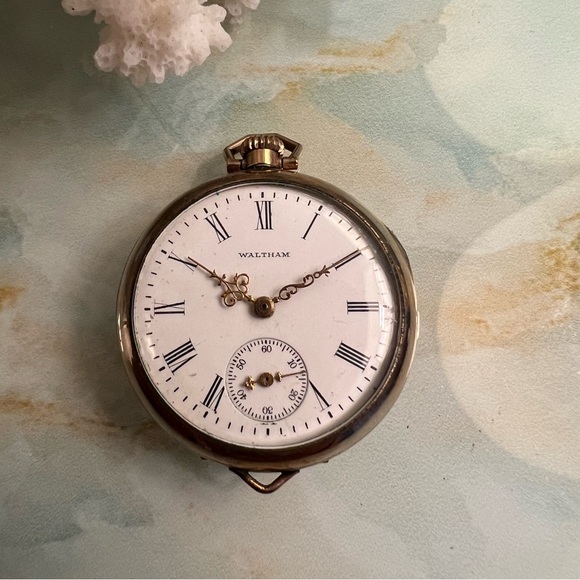 Waltham Watch Co | Accessories | Waltham Antique 7 Jewel Pocket Watch ...